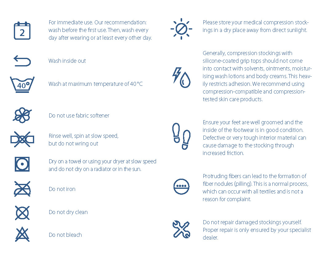 Compression Stockings Firm Support 20-30 mmHg Women Men Medical Socks ...